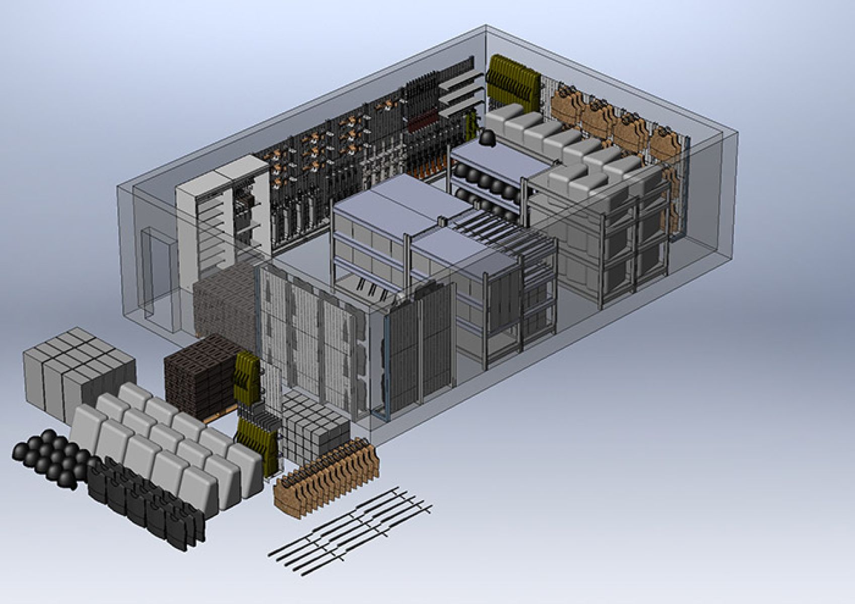 Armoury 3D CAD Design | FWS Europe
